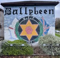 Ballybeen UFF Mural in Belfast