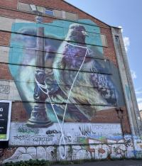 Humans' Best Friend Mural in Belfast