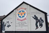 Rathcoole Elite Red Hand Commando Mural in Belfast