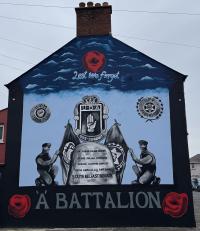 UDA South Belfast Brigade A Battalion Mural in Belfast