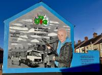 YCV 1st Belfast Battalion B Company Mural in Belfast
