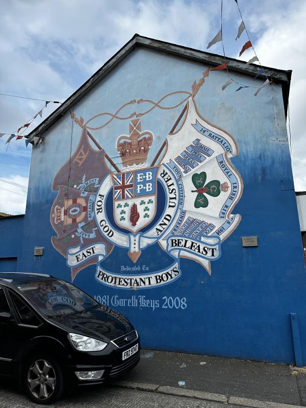 East Belfast Protestant Boys Plaques and Mural Mural in Belfast
