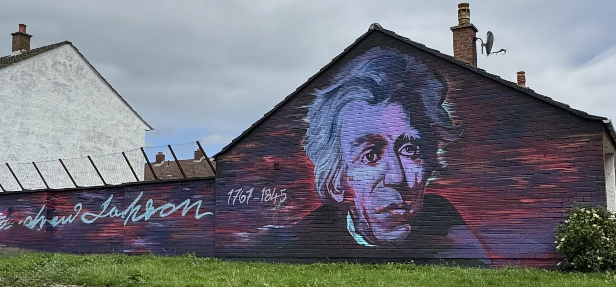 Andrew Jackson 1767–1845 Mural in Belfast