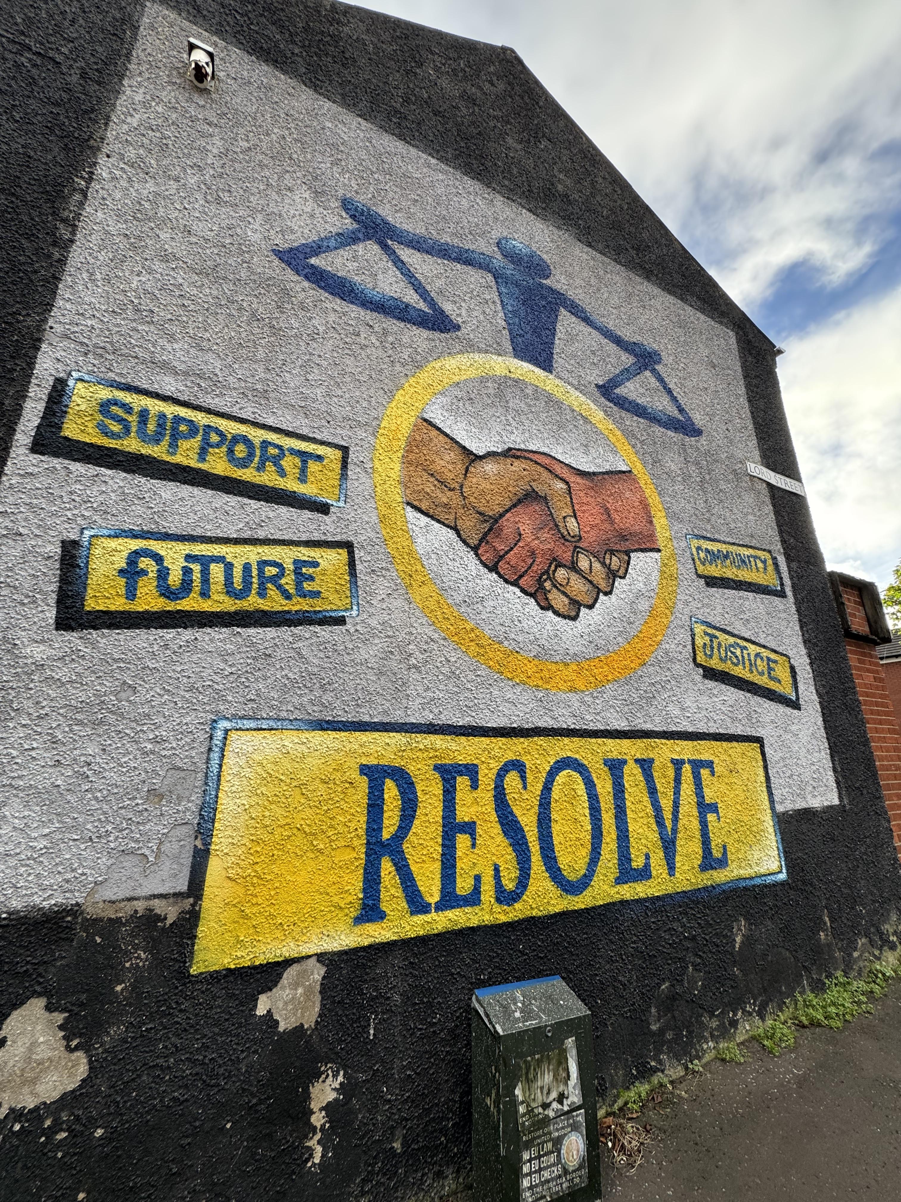 Resolve Mural in Belfast