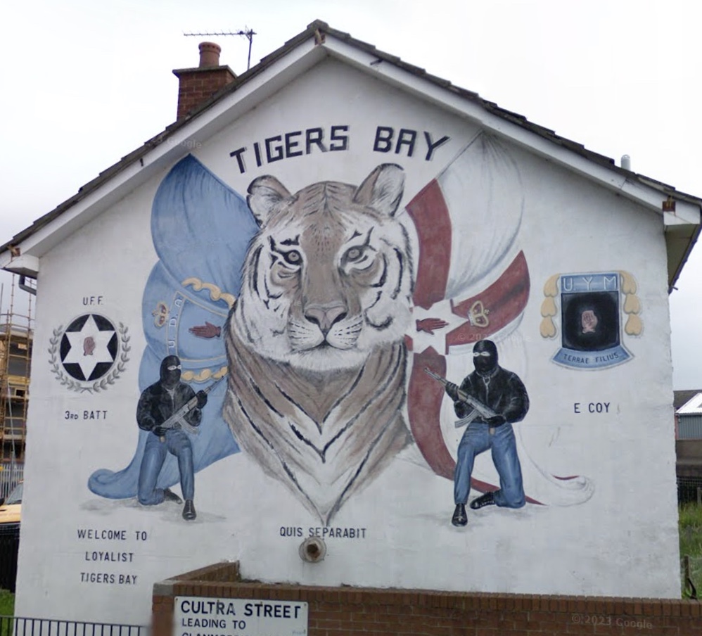 Tigers Bay Mural In Belfast